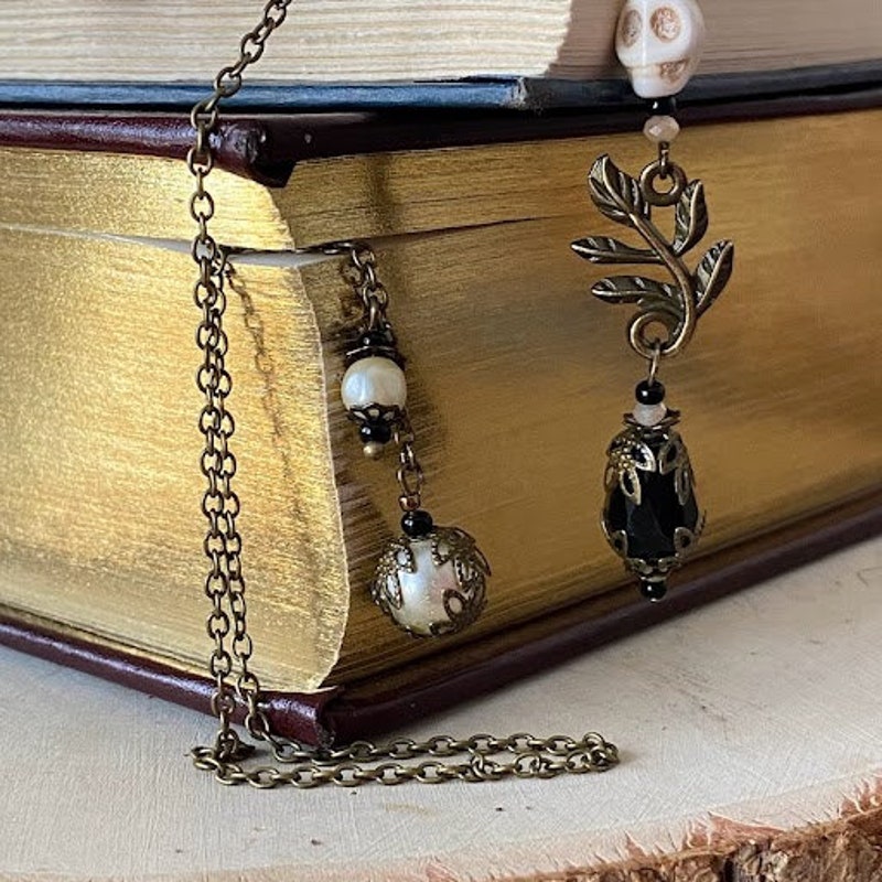 Dark Academia Bookmark - Etsy