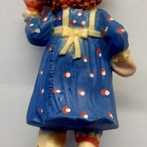 HALLMARK RAGGEDY Ann & RAGGEDY Andy Pair Vintage Ornaments 1975 Rare Oh ...