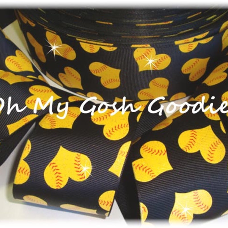 Softball Ribbon - Etsy