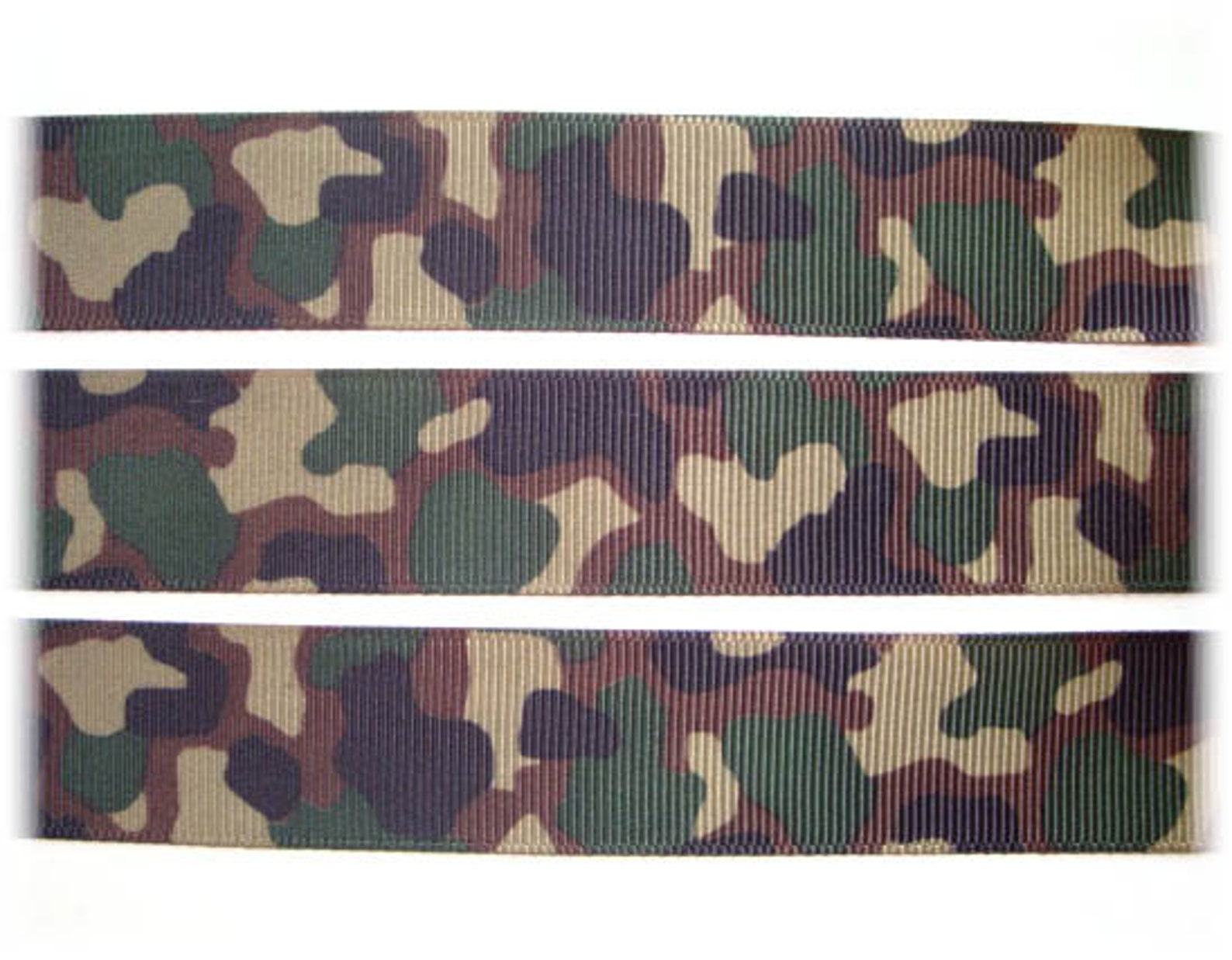 MILITARY GREEN CAMO Grosgrain Ribbon 3/8 7/8 - Etsy