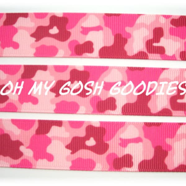 Pink Camo Ribbon - Etsy