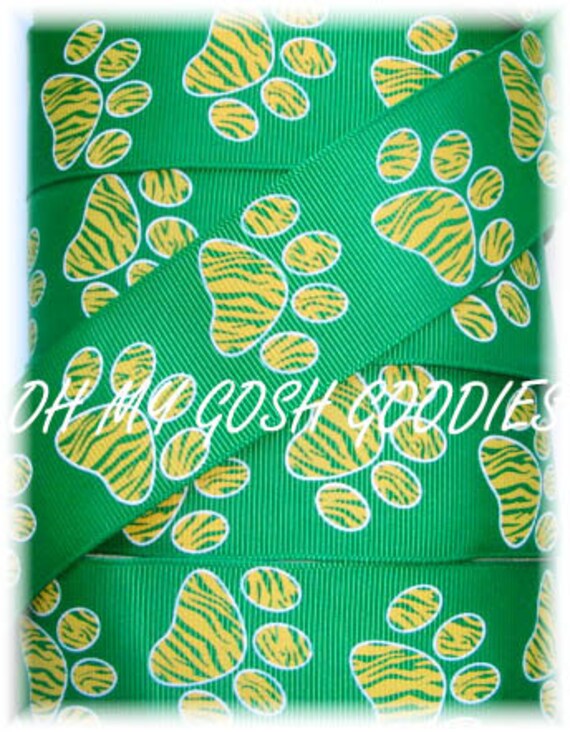 Tiger Stripe Grosgrain Ribbon