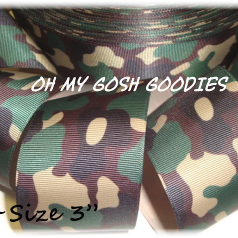 Camo Cheer Bow - Etsy