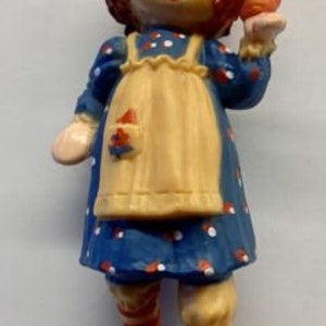 HALLMARK RAGGEDY Ann & RAGGEDY Andy Pair Vintage Ornaments 1975 Rare Oh ...