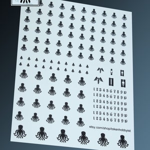 Waterslide Decals and Transfers for Tabletop Miniatures / Roleplaying ...