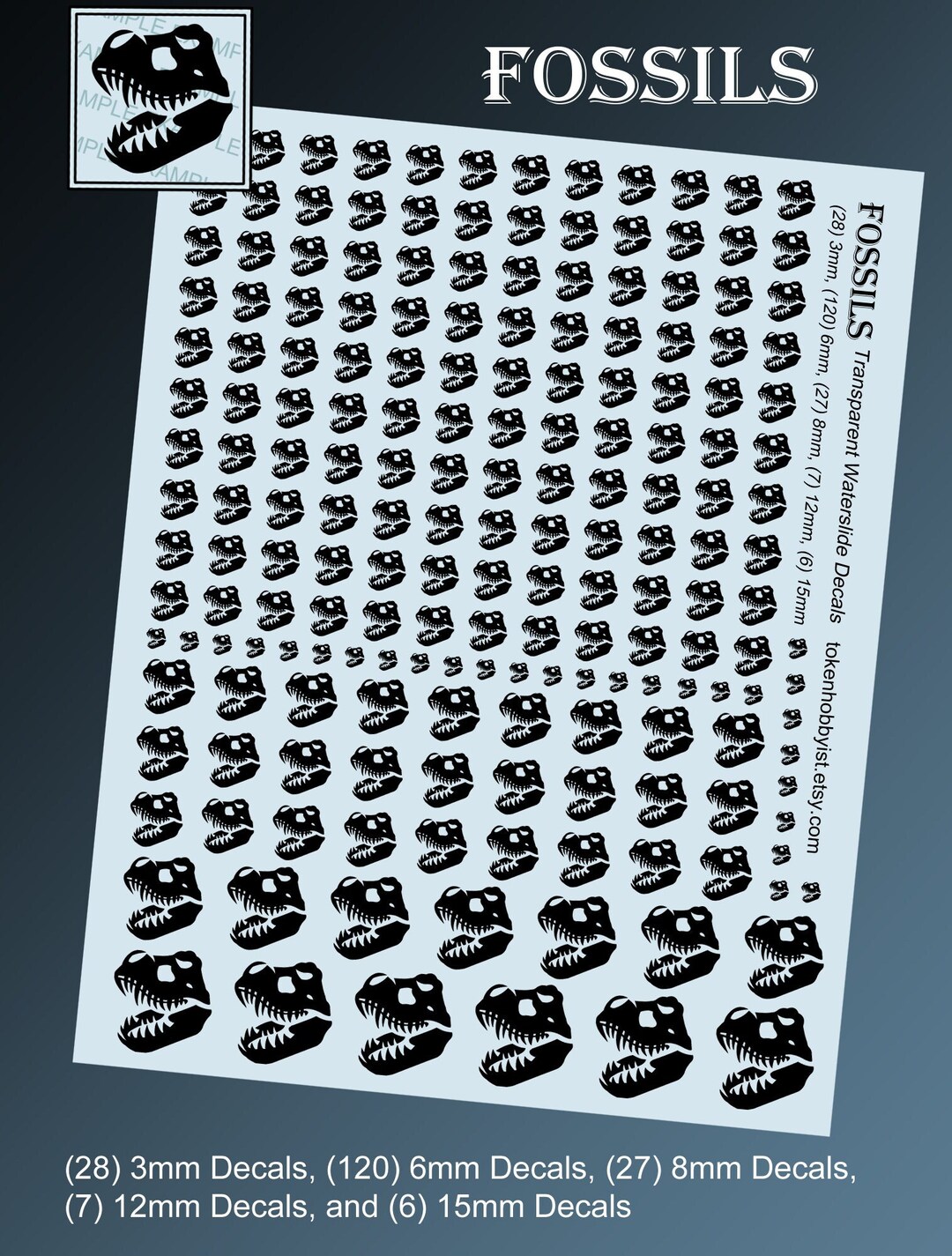 Waterslide Decals and Transfers for Tabletop Miniatures / Roleplaying ...