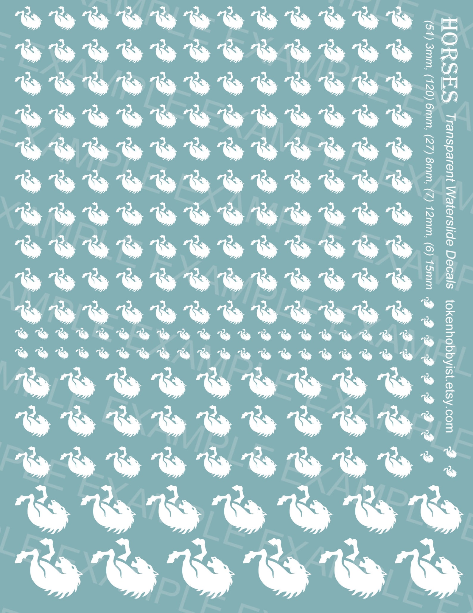 Waterslide Decals and Transfers for Tabletop Miniatures / Roleplaying ...