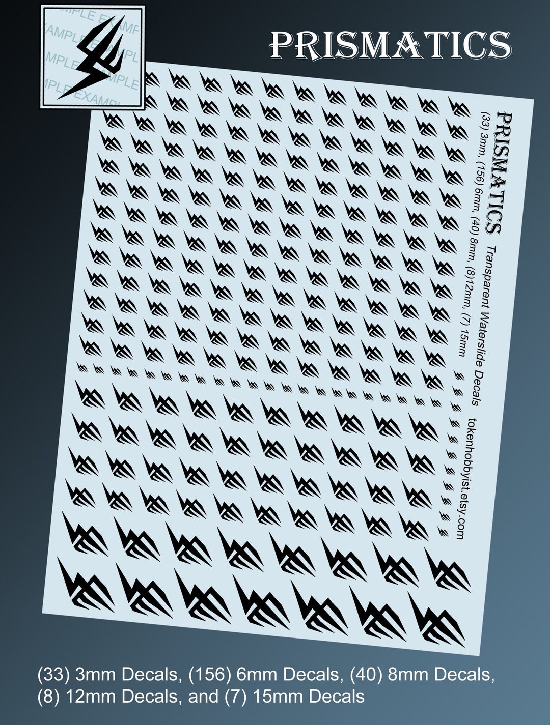 Waterslide Decals and Transfers for Tabletop Miniatures / Roleplaying ...