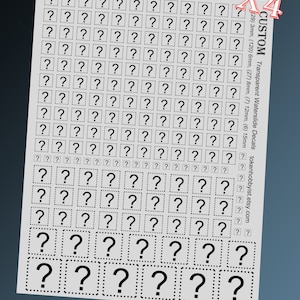 Waterslide Decals and Transfers for Tabletop Miniatures / Roleplaying ...