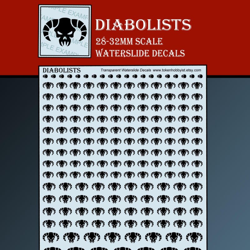 40k Decals 28mm - Etsy UK