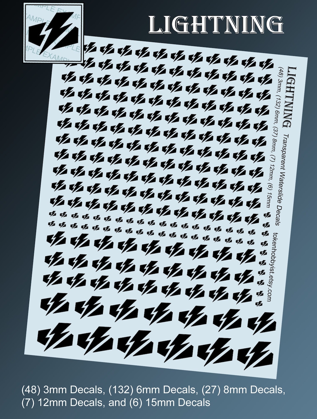 Waterslide Decals and Transfers for Tabletop Miniatures / Roleplaying ...