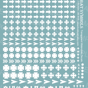 Waterslide Decals and Transfers for Tabletop Miniatures / Roleplaying ...