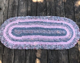 Toothbrush rag rug | Etsy