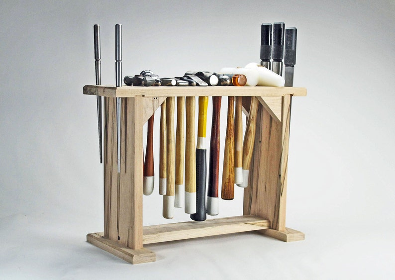 Hammer Rack Holder Jewelry Tools Organizer Maple Wood Hammer | Etsy