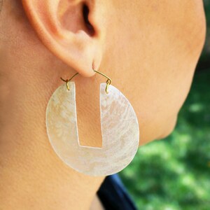 Kauai Capiz Shell Earrings - Etsy