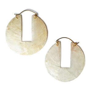 Kauai Capiz Shell Earrings - Etsy