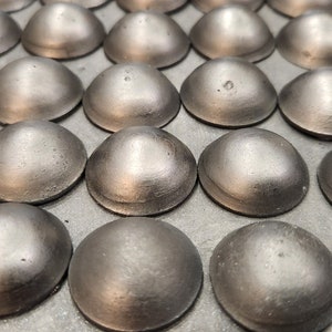 Decor Resin Rivets - XL - Steel Effect - 1 DOZEN - Etsy