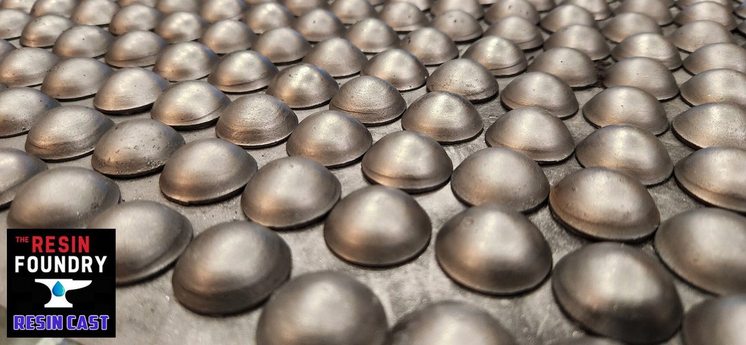 Decor Resin Rivets - XL - Steel Effect - 1 DOZEN - Etsy