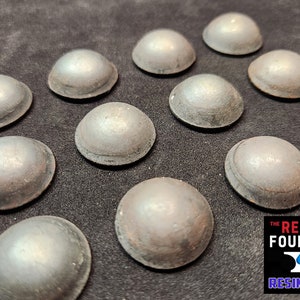 Decor Resin Rivets - MEDIUM - Steel Effect - 1 DOZEN - Etsy