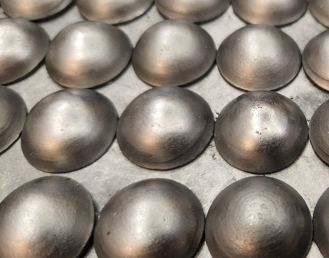 Decor Resin Rivets XL Steel Effect 1 DOZEN - Etsy