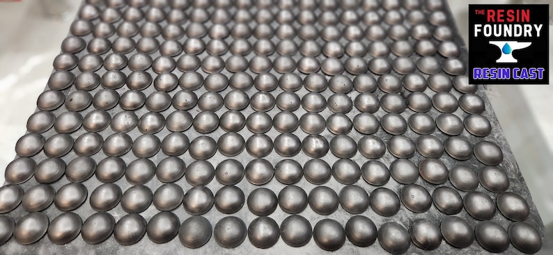 Decor Resin Rivets - XL - Steel Effect - 1 DOZEN - Etsy