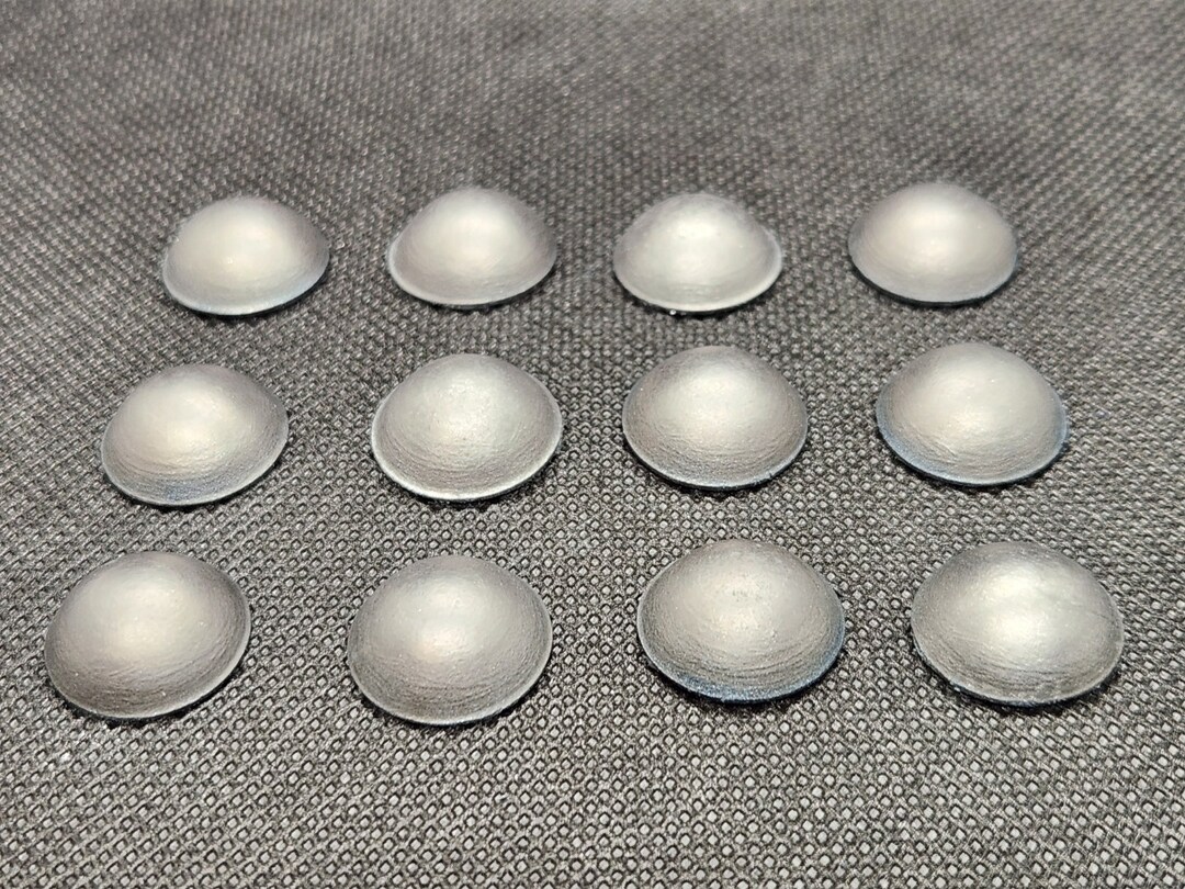 Decor Resin Rivets SMALL Steel Effect 1 DOZEN - Etsy