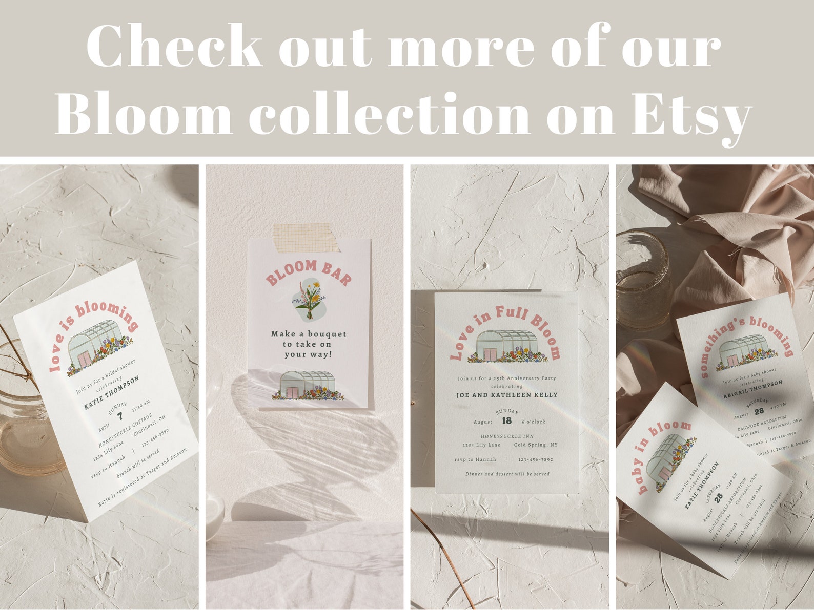 Bloom Bar | Flower Bar Table Sign | Garden Shower Signs, Floral Bar ...