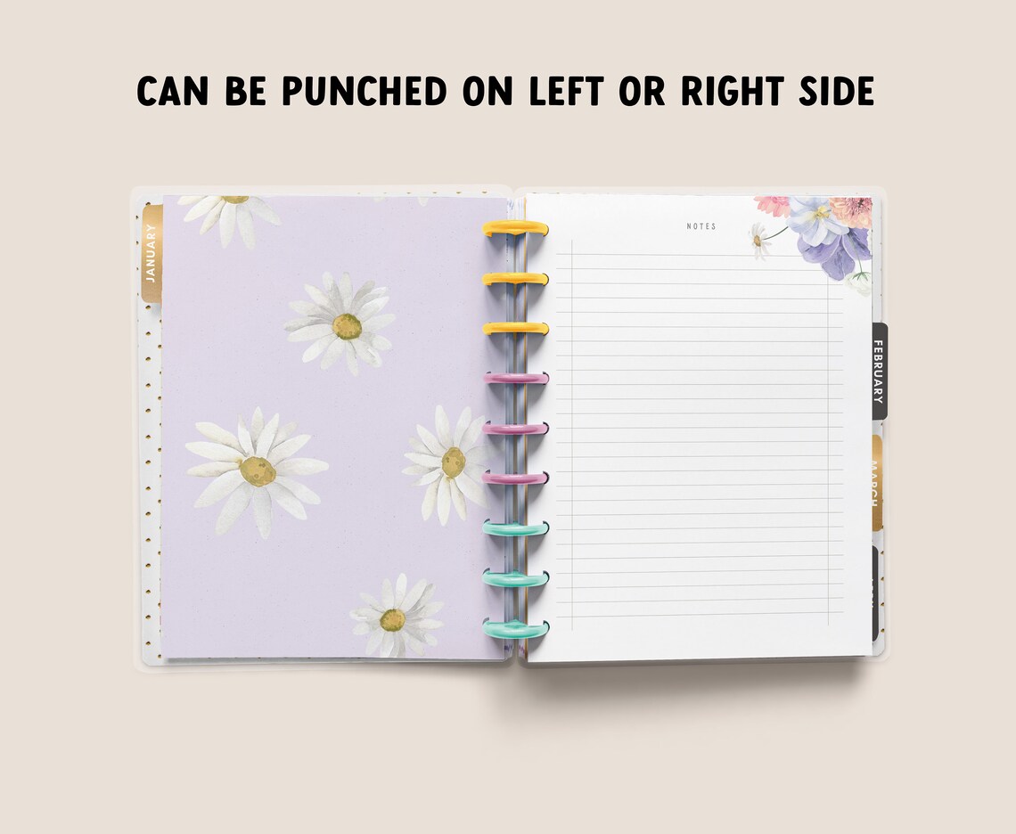 Happy Planner Printable Notes | Note Taking Planner Pages | Pastel ...