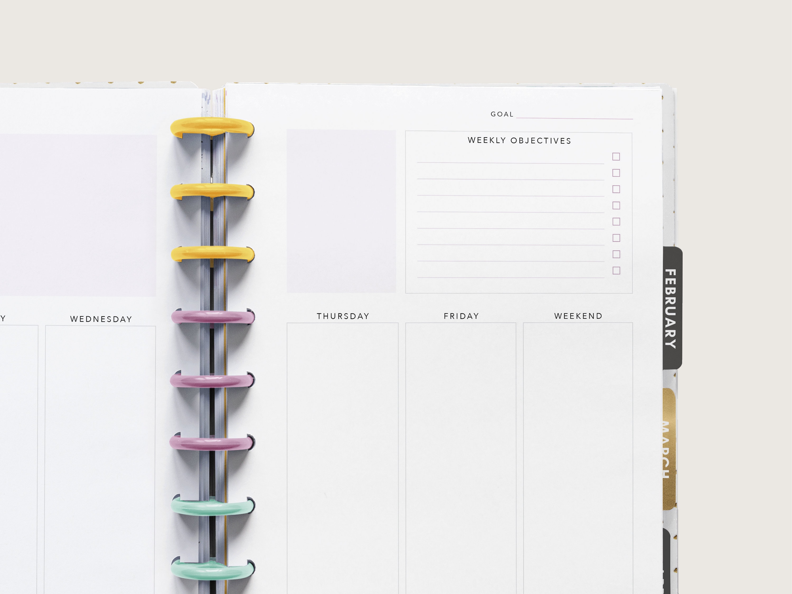 Happy Planner BUNDLE Inserts Printable Paper Planner Sheets Undated ...