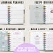 Happy Planner BUNDLE Inserts Printable Paper Planner Sheets Undated ...