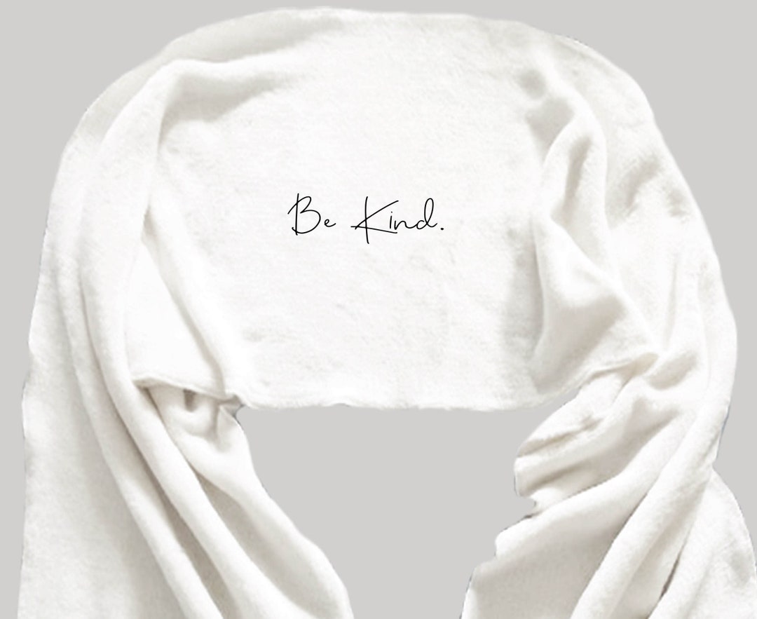 Buy Personalized Fleece Scarf, Word Scarf, Cozy Scarf, Write Your Own ...