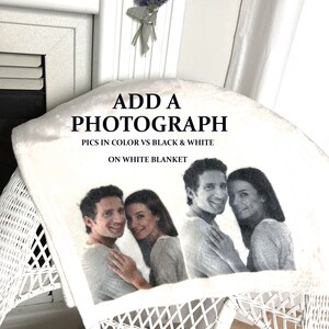 A Beautiful Personalized Throw Blanket, Gift for a Friend, Friendship ...
