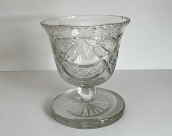 Antique Anglo Irish Cut Glass Dish or Bowl - Etsy