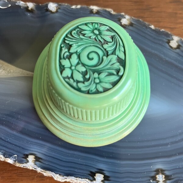 Antique Green Ring Box - Etsy