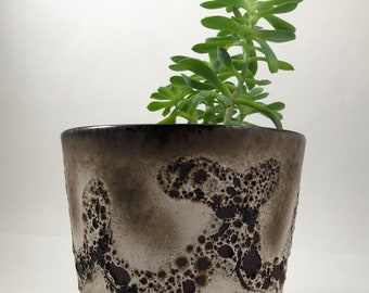 Fat lava plant pot | Etsy