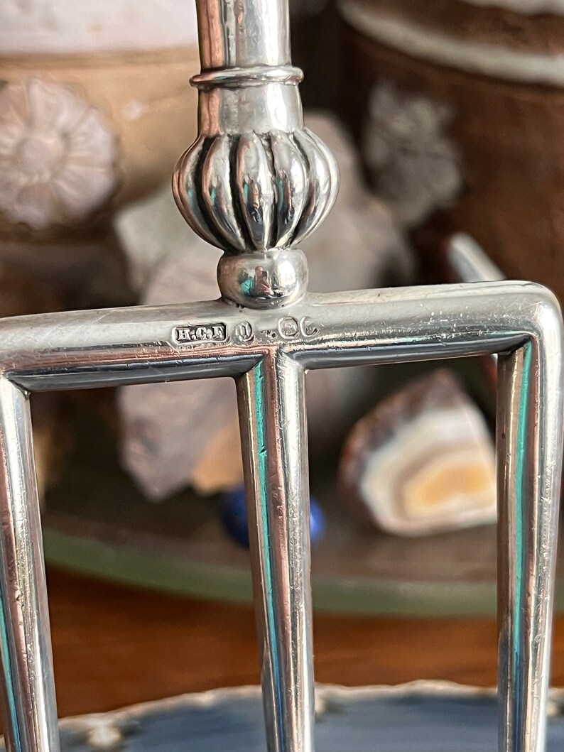 Antique Victorian Birmingham 1888 Sterling Silver Bread Fork - Etsy