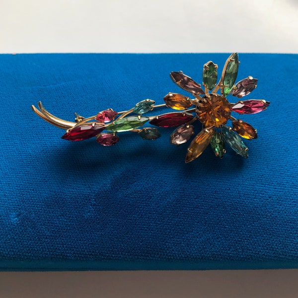Multi Colored Brooch - Etsy
