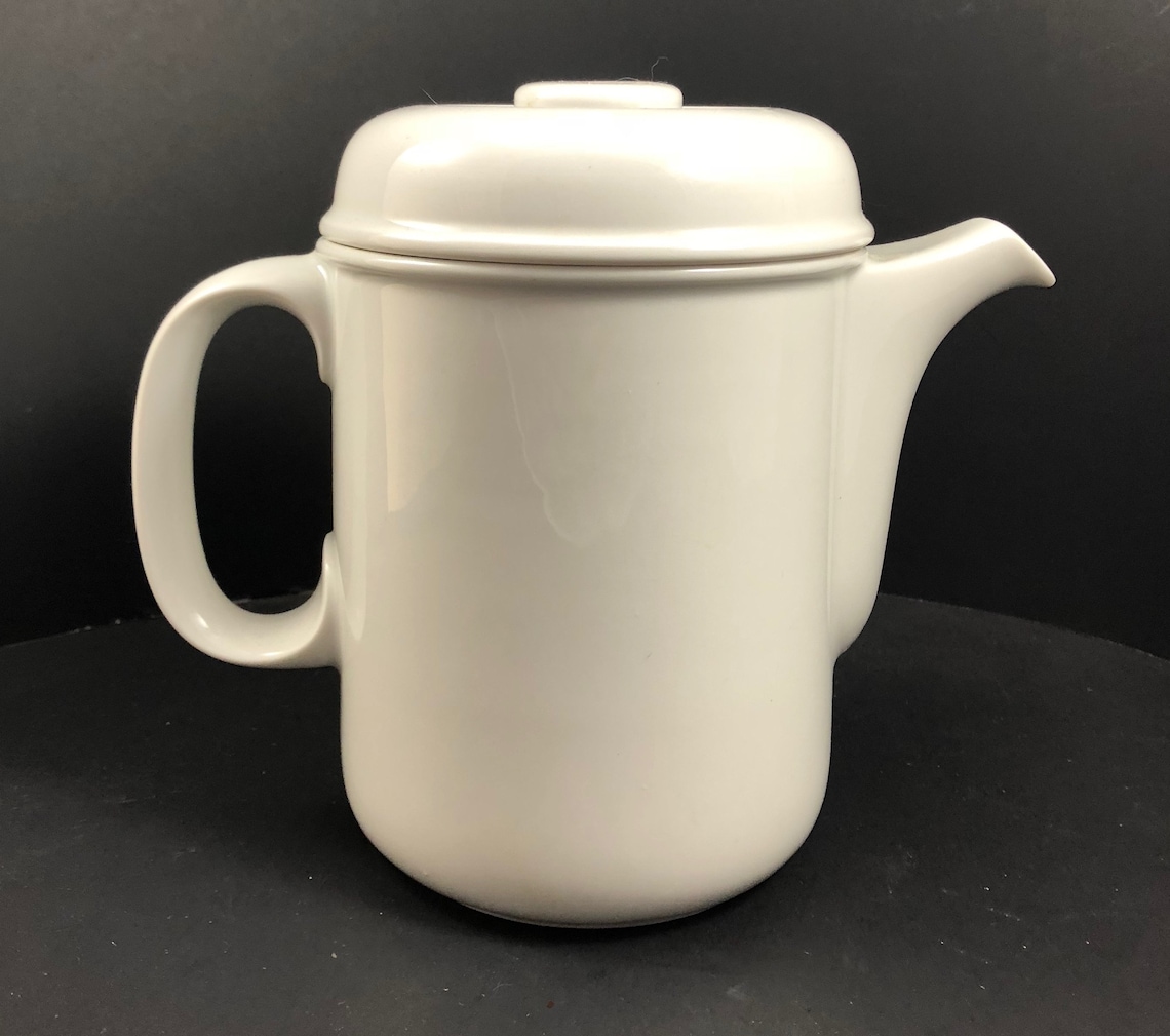 Weiße Vintage Mid Century Modern Thomas Germany Porzellan Kaffee oder ...