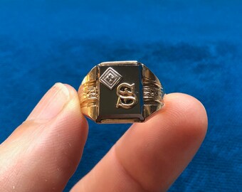 Black Alaskan Ring - Etsy