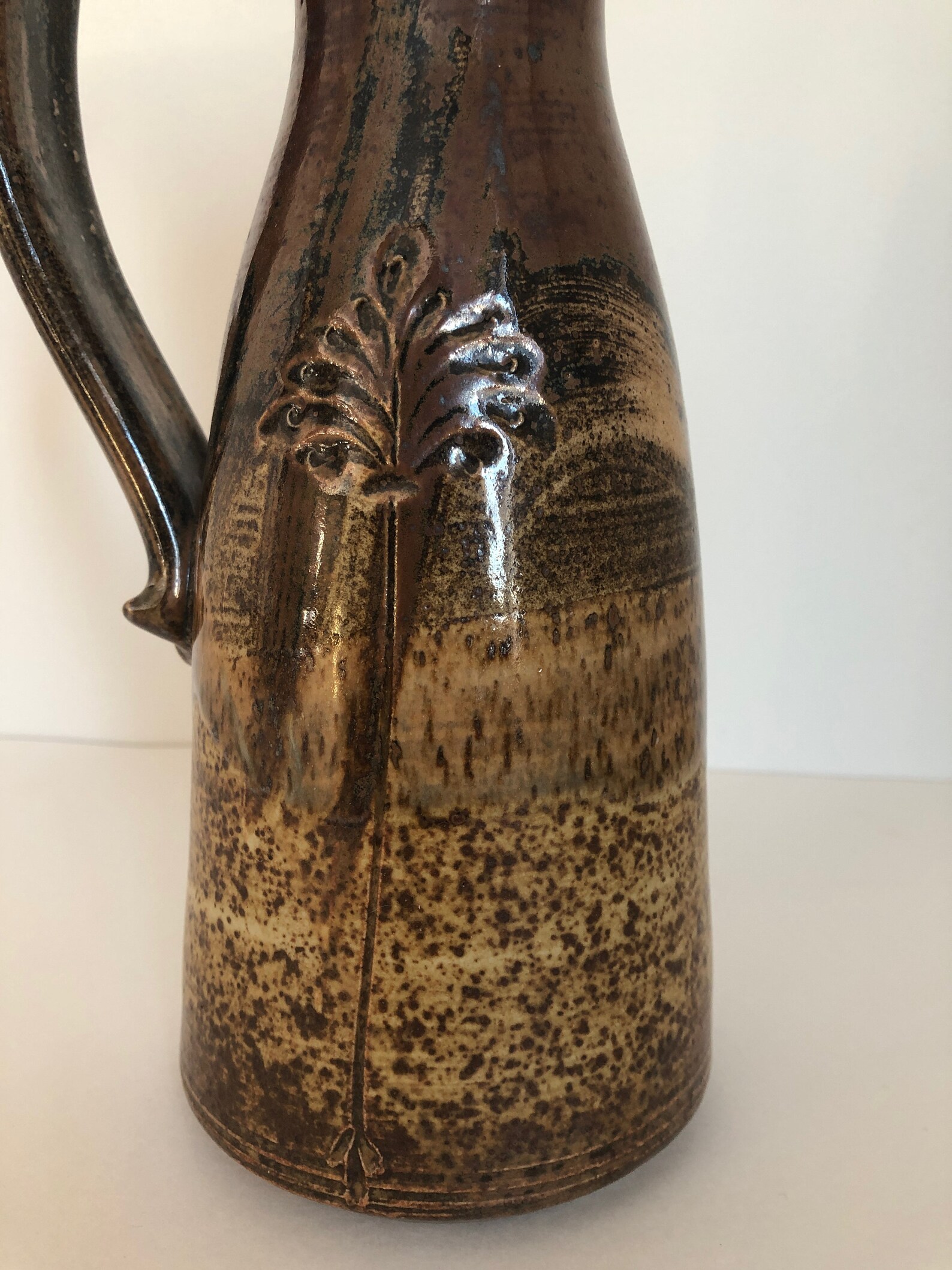Vintage Canadian Studio Pottery Stoneware Steve Jorgenson Wine Carafe ...