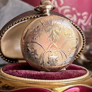 Fancy Antique 1906 DR Dingwall Winnipeg Manitoba Gold Filled Ladies ...