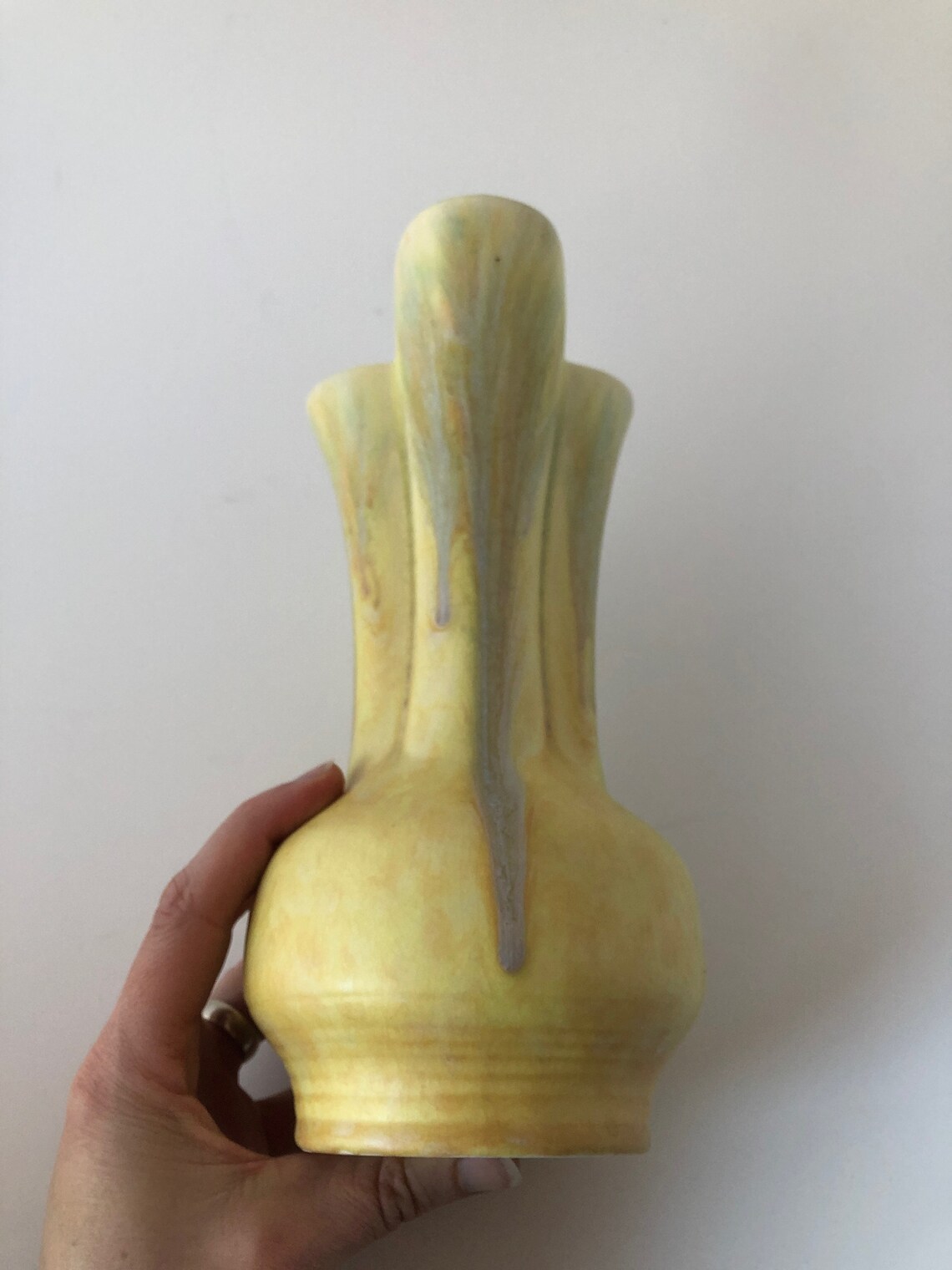 Vintage 1930s Beswick Art Pottery Simcox Art Deco Matte Yellow - Etsy