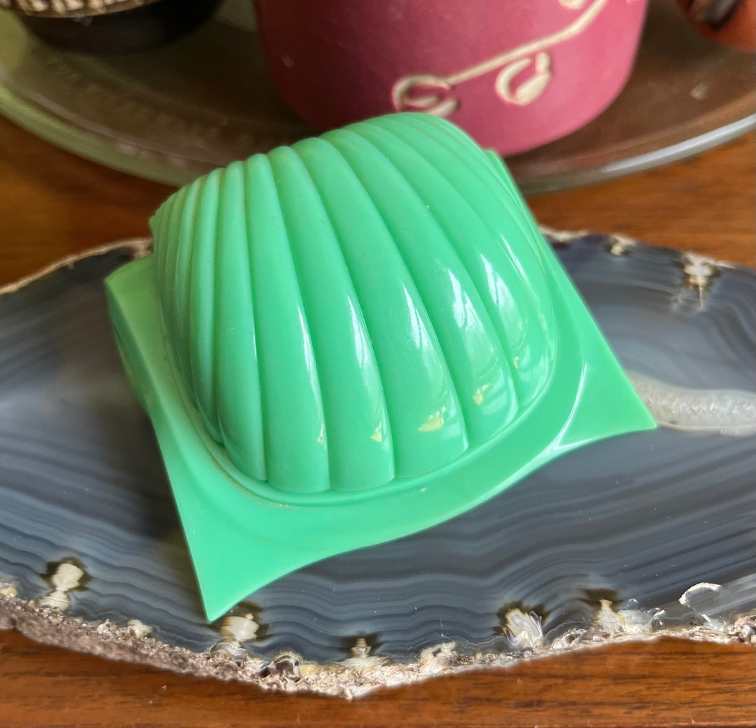 Antique Vintage Art Deco Green Celluloid Proposal Engagement Wedding ...