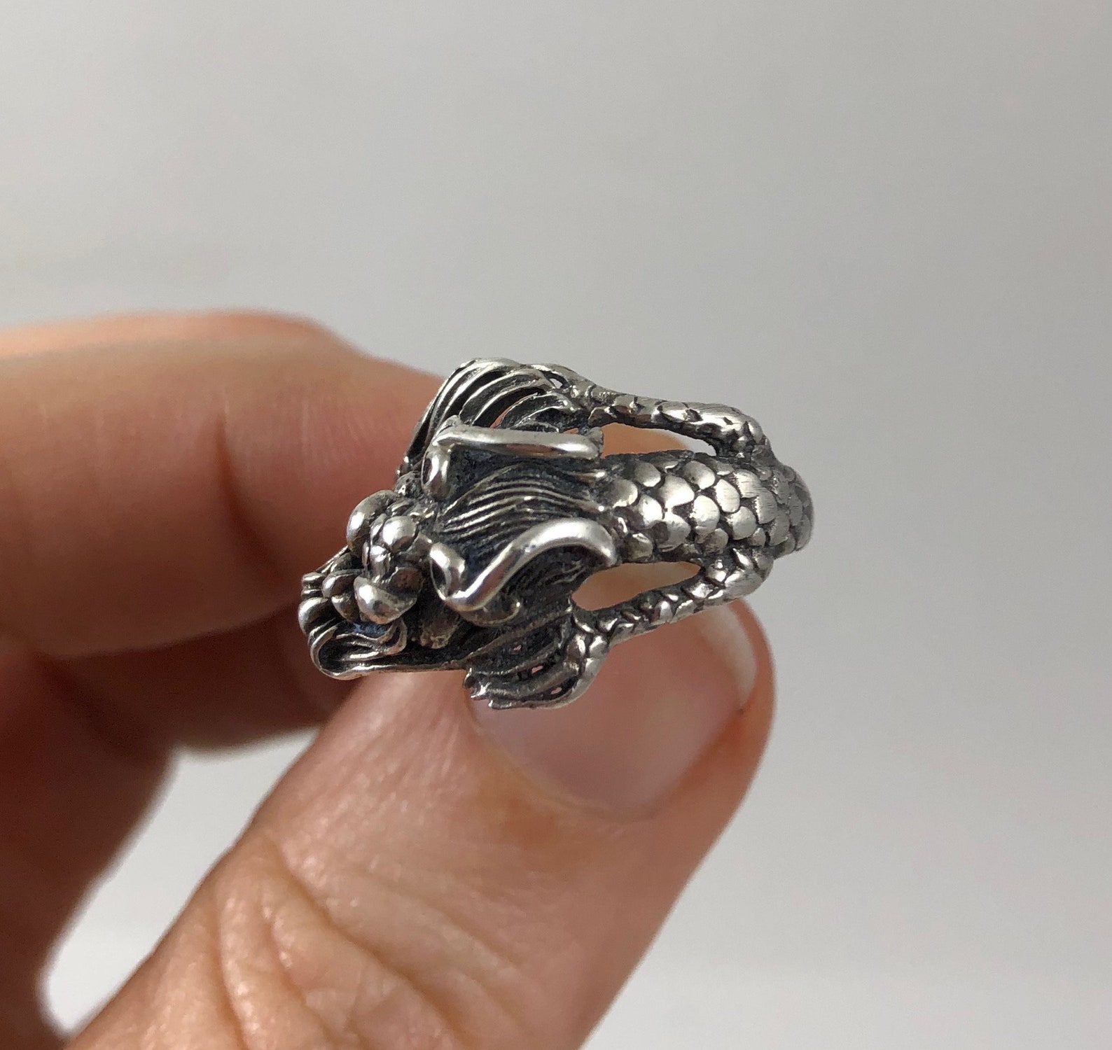 Antique Vintage Chinese Export Sterling Silver Detailed - Etsy