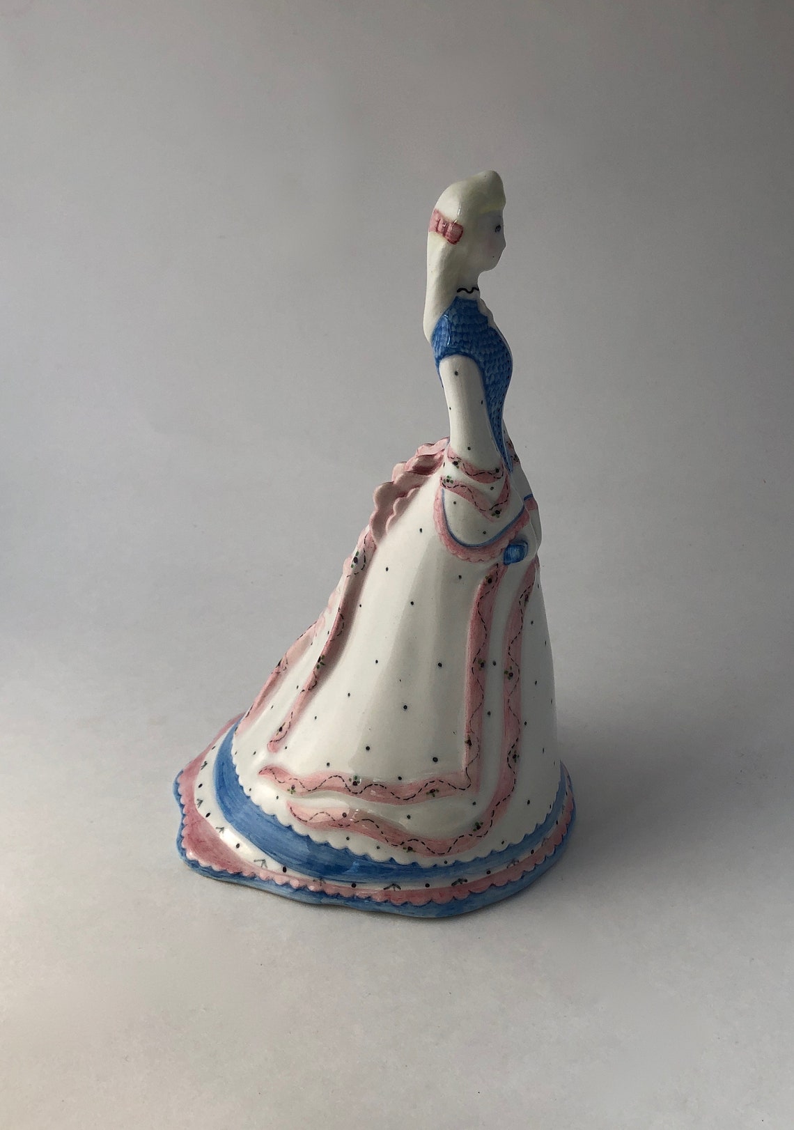 Vintage 1930s Art Deco Period Lenci Italian Ceramic Pink and - Etsy