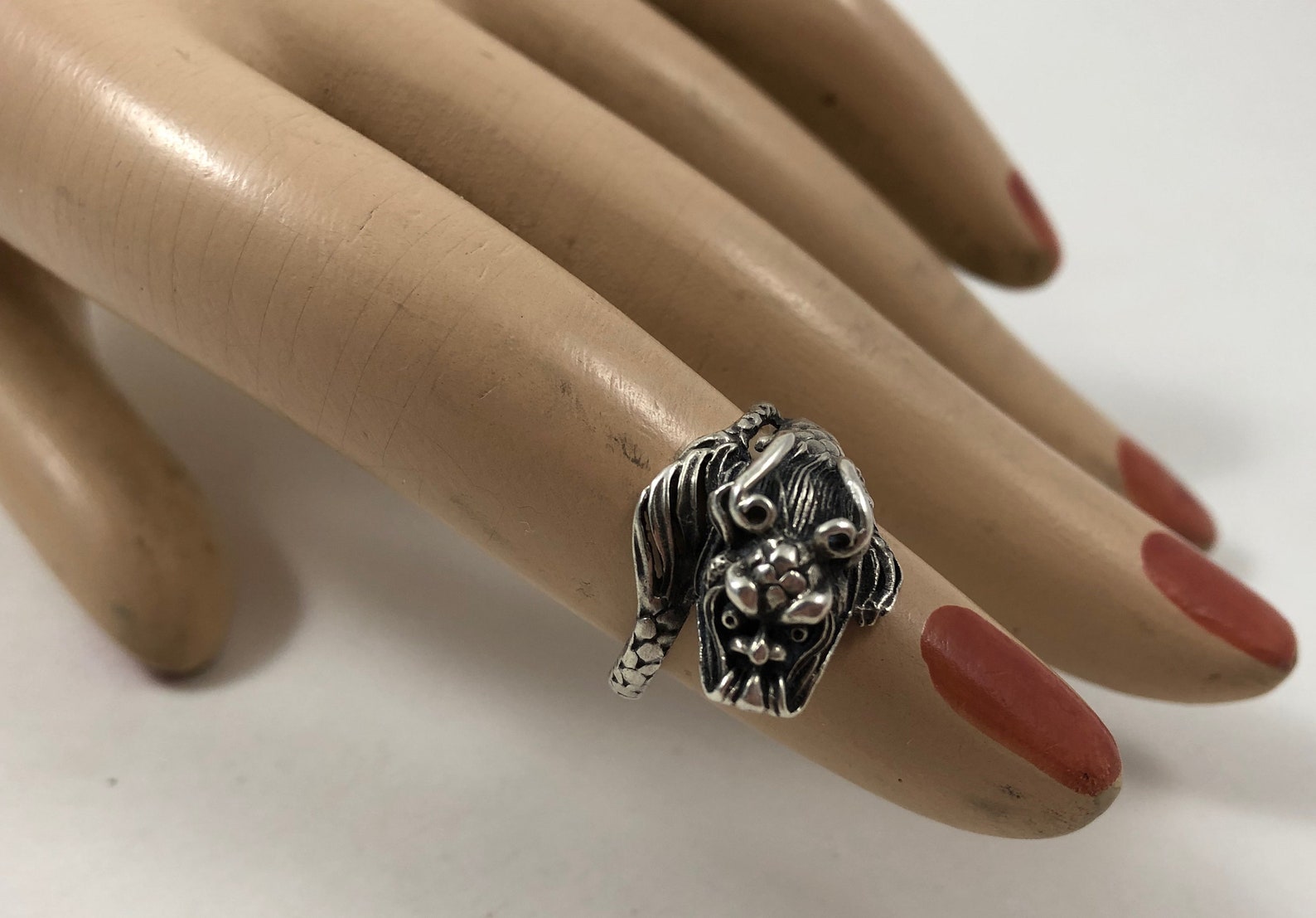 Antique Vintage Chinese Export Sterling Silver Detailed - Etsy