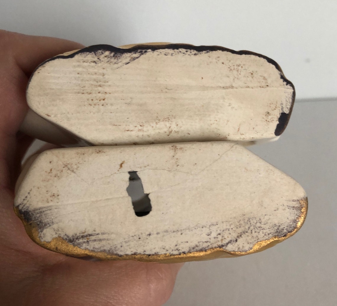 Vintage Pair of Holley Ross Pottery Ceramic Ship Sailboat Sail - Etsy