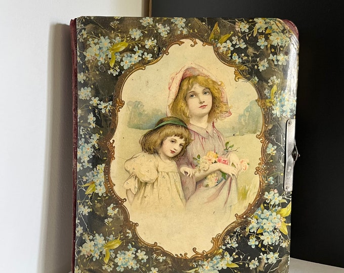 Antique Victorian Photo Album With Photos - Etsy