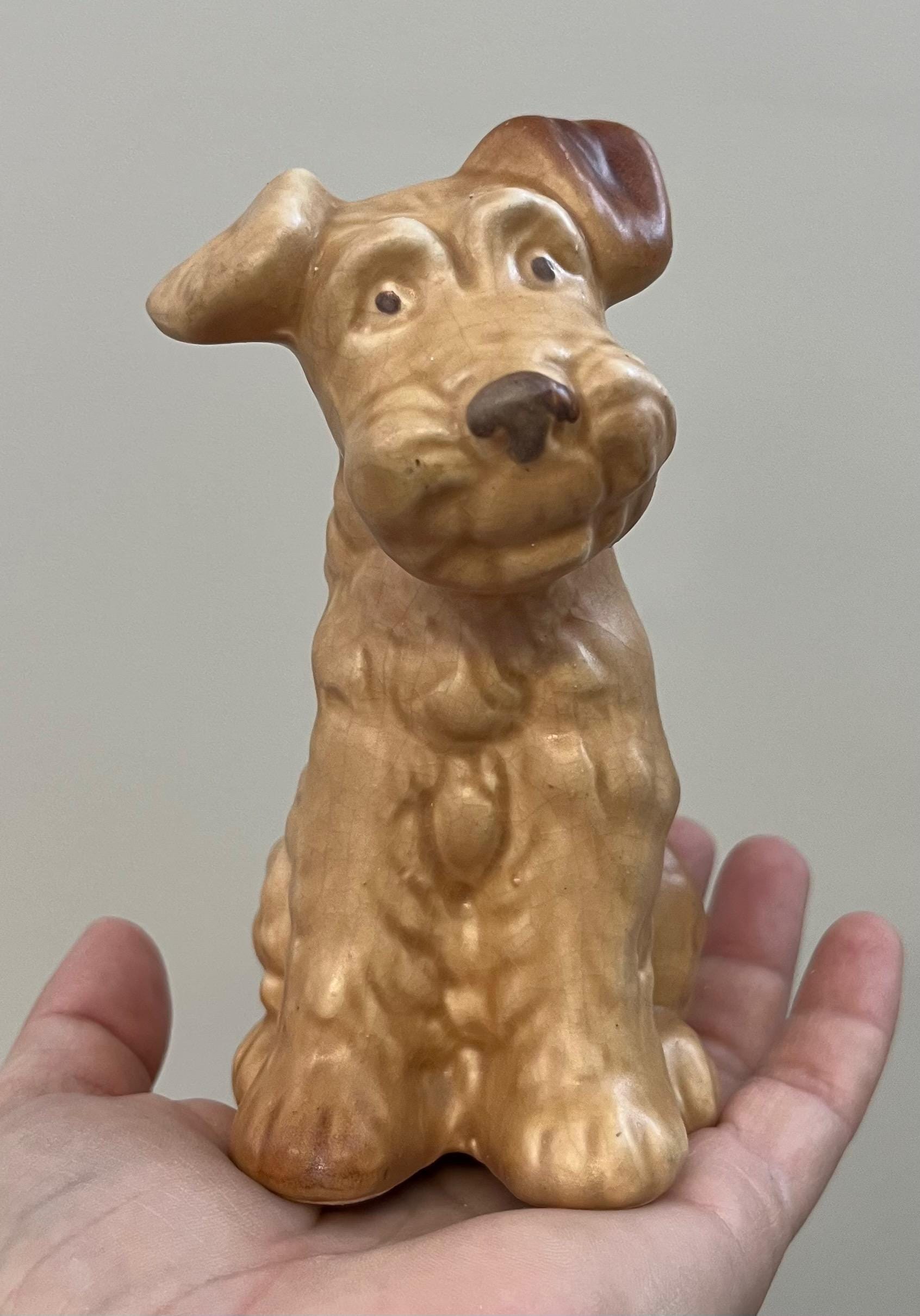 Vintage Sylvac Sylvac Matte Art Pottery Terrier 1378 Dog Figurine - Etsy