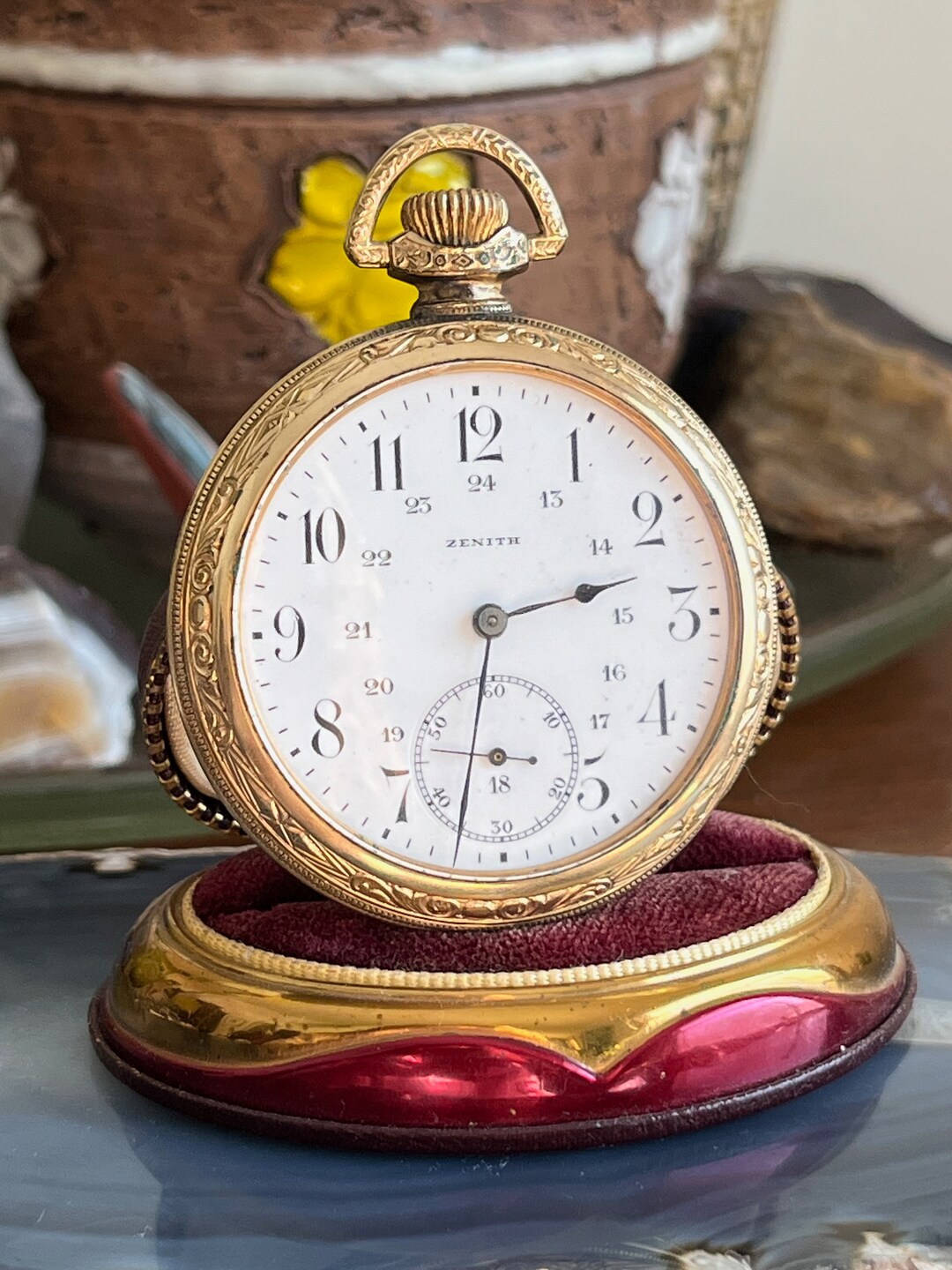 Antique Zenith Canadian Railroad Gold Filled Pocket Watch - Etsy
